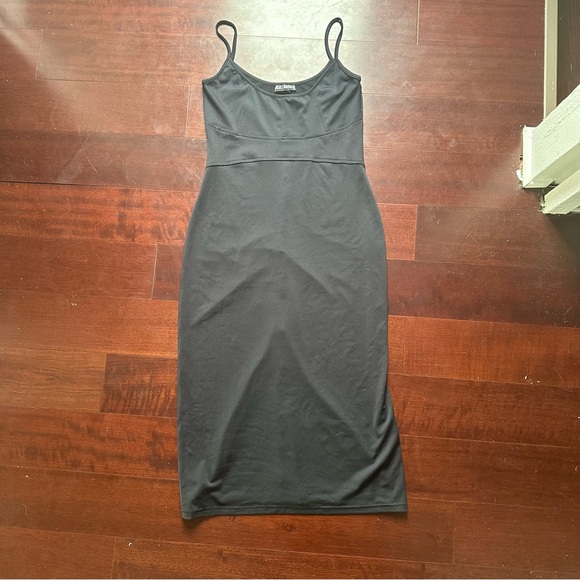 Vintage | Dresses | Vintage Riki Nathan 9s Midi Cami Bodycon Dress ...